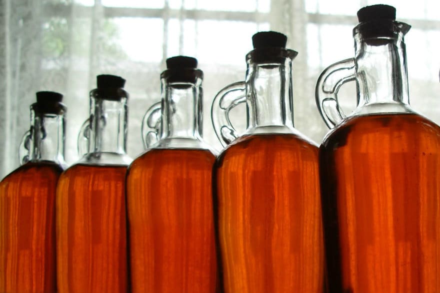 Preserving fruit in alcohol - Richard Jackson Garden