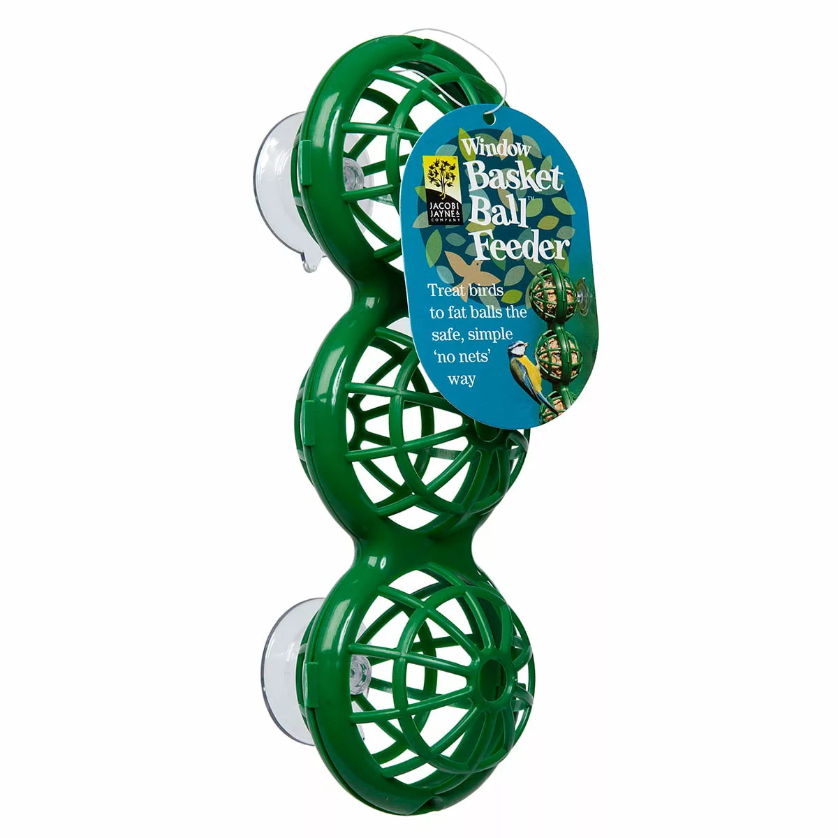 BasketBall Suet Ball Window Feeder - Richard Jackson Garden