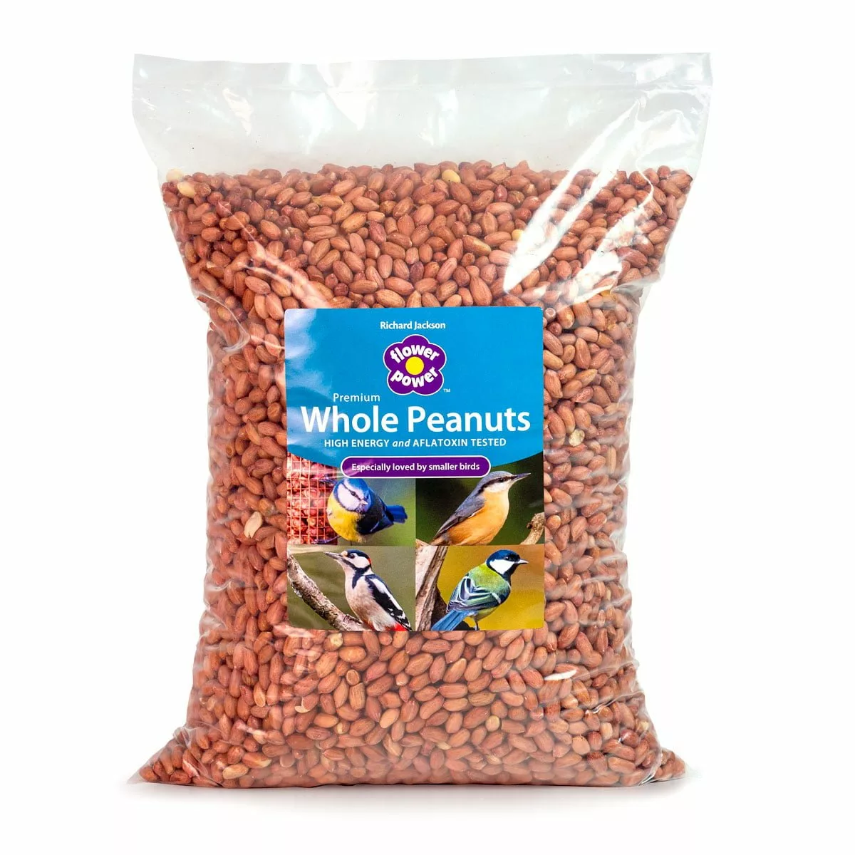 Peanuts For Birds Premium Whole Peanuts 5kg - Richard Jackson Garden