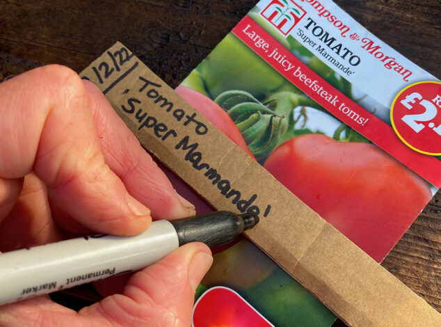 Get ready to sow seeds - Richard Jackson Garden